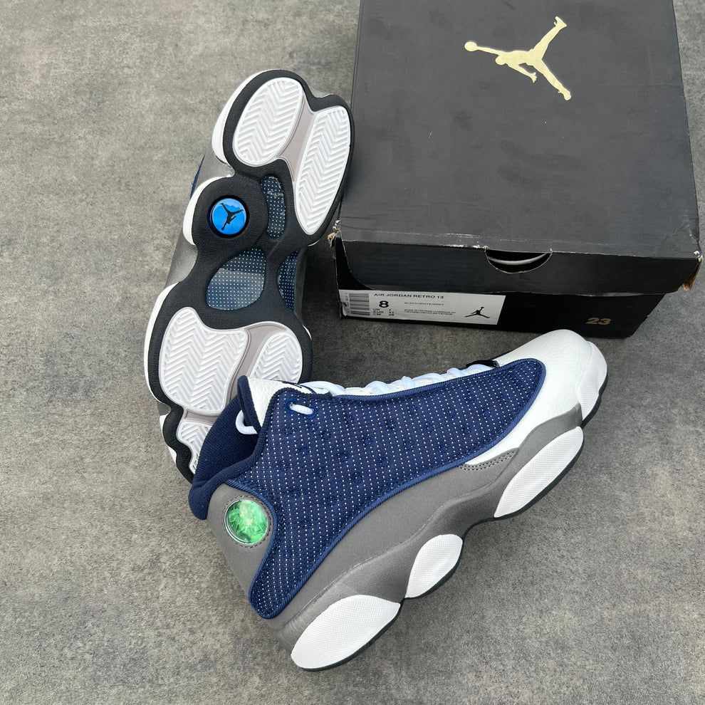 AIR JORDAN 13 FLINT BLUE – Shop With Bams